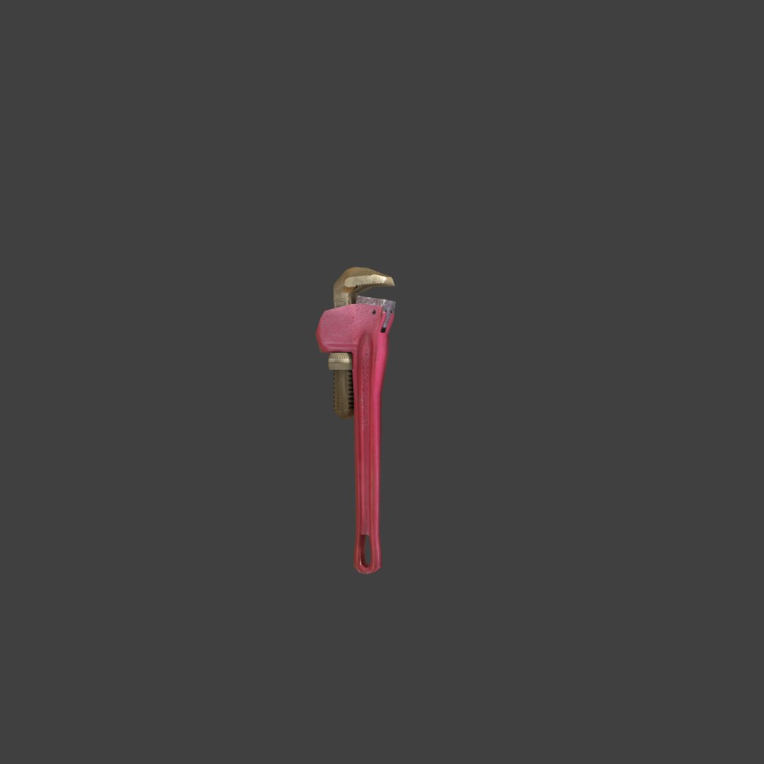 3D Adjustable Wrench Model - TurboSquid 1446736