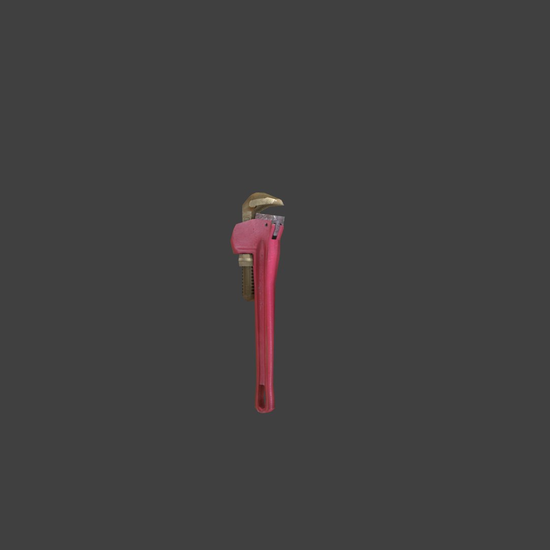 3D Adjustable Wrench Model - TurboSquid 1446736