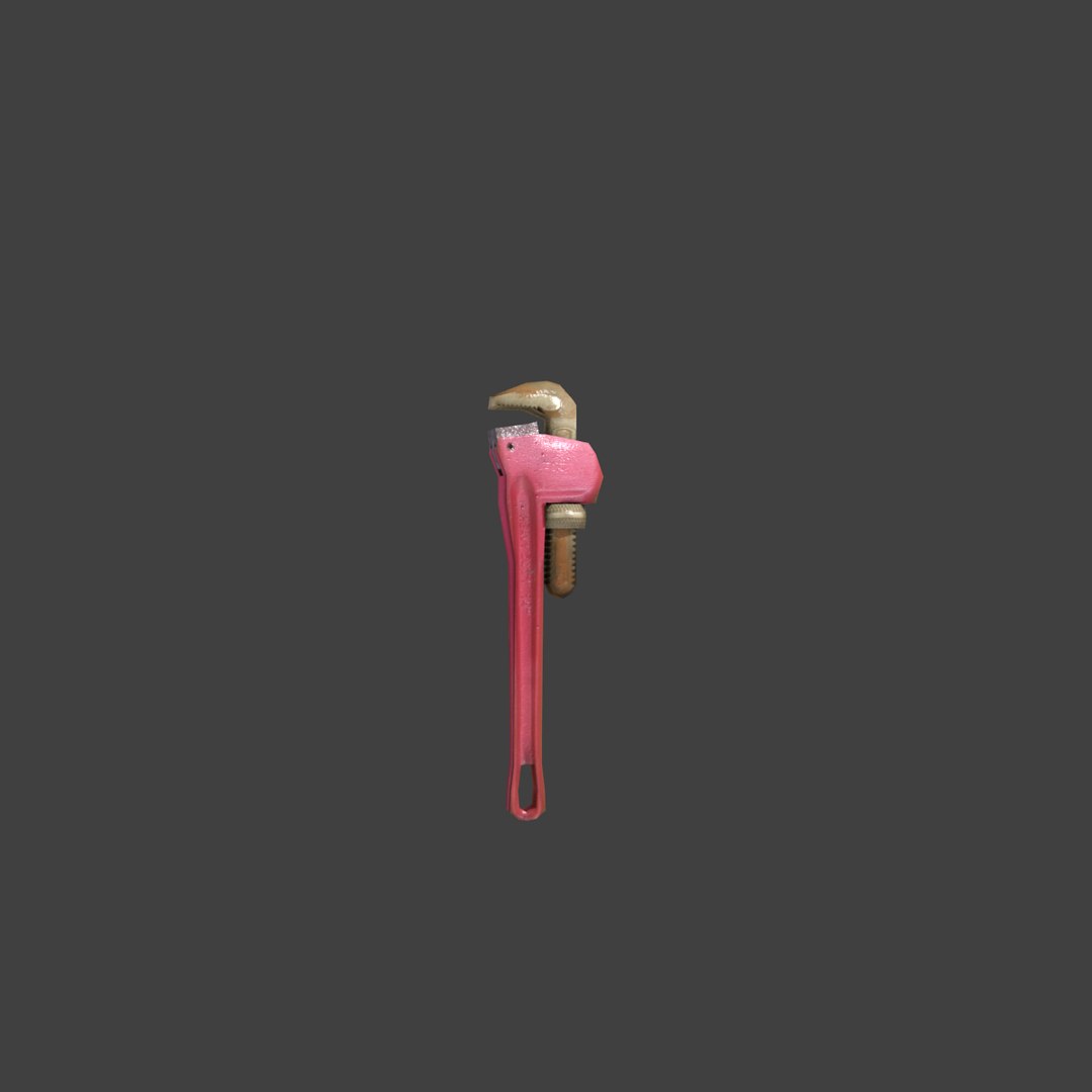3D Adjustable Wrench Model - TurboSquid 1446736