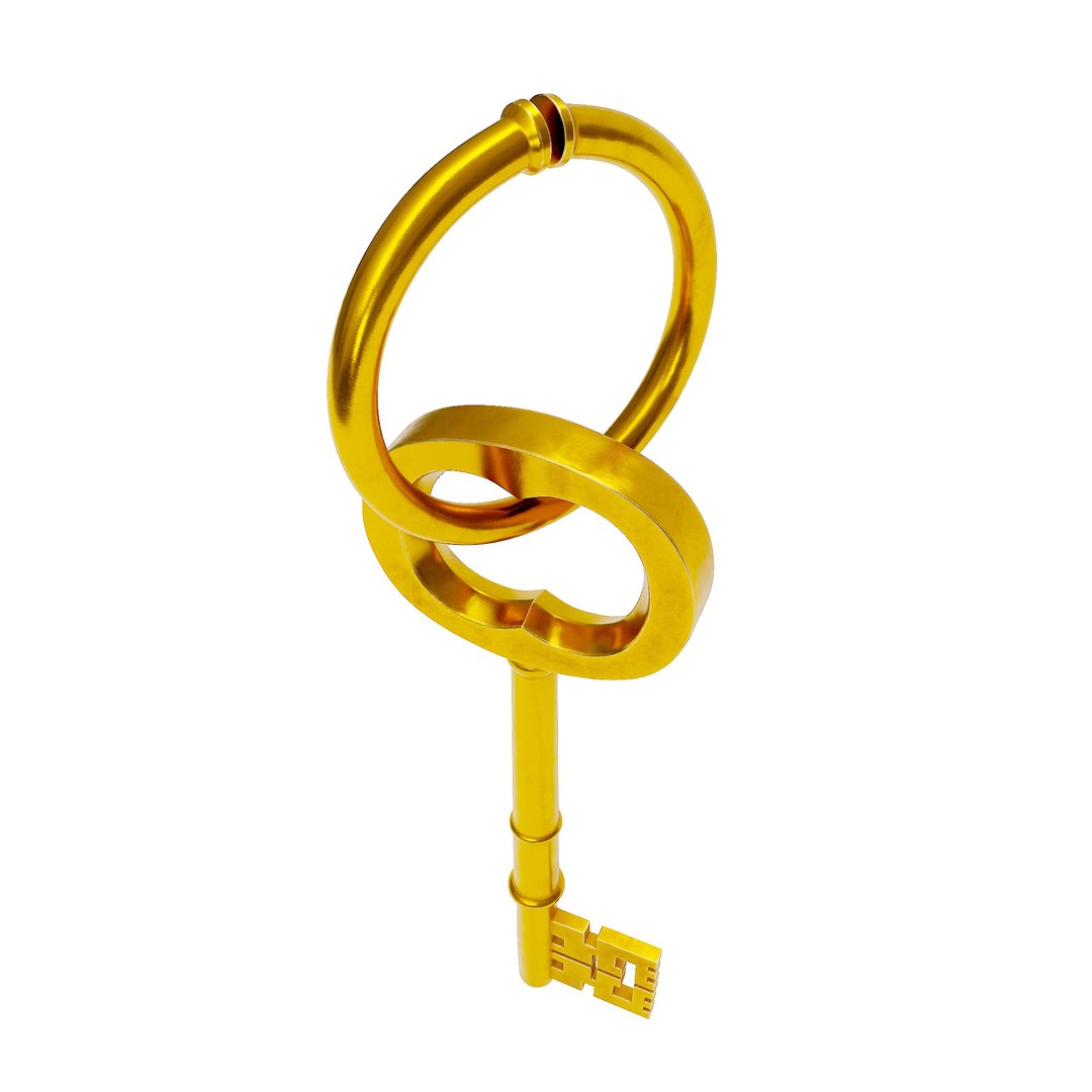 Door Key 3d Model 3D Model - TurboSquid 1977102