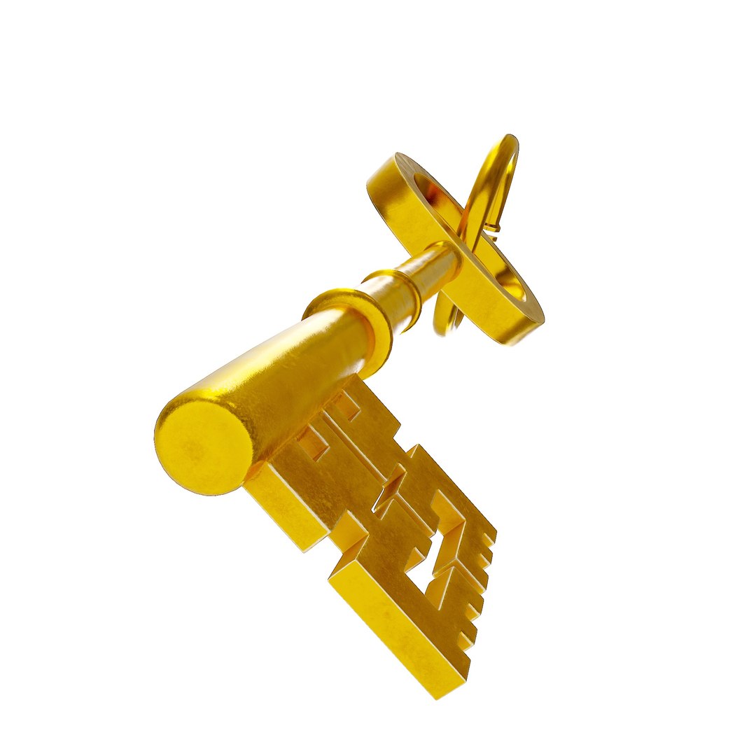 Door Key 3d Model 3D Model - TurboSquid 1977102