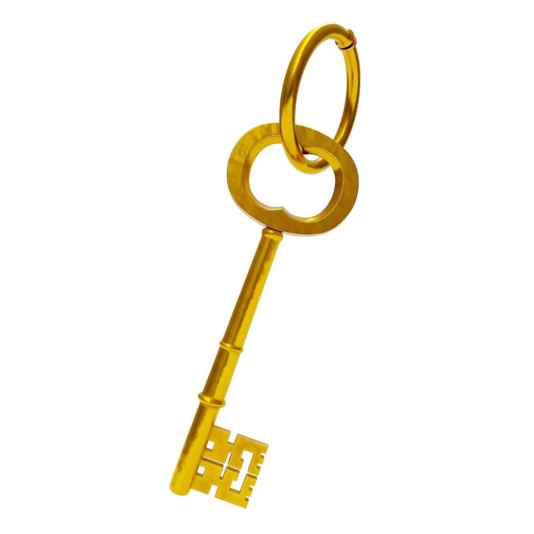 Door Key 3d Model 3D Model - TurboSquid 1977102