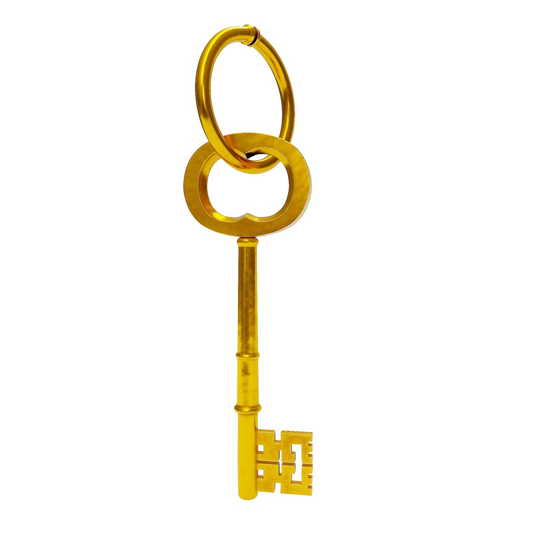 Door Key 3d Model 3D Model - TurboSquid 1977102