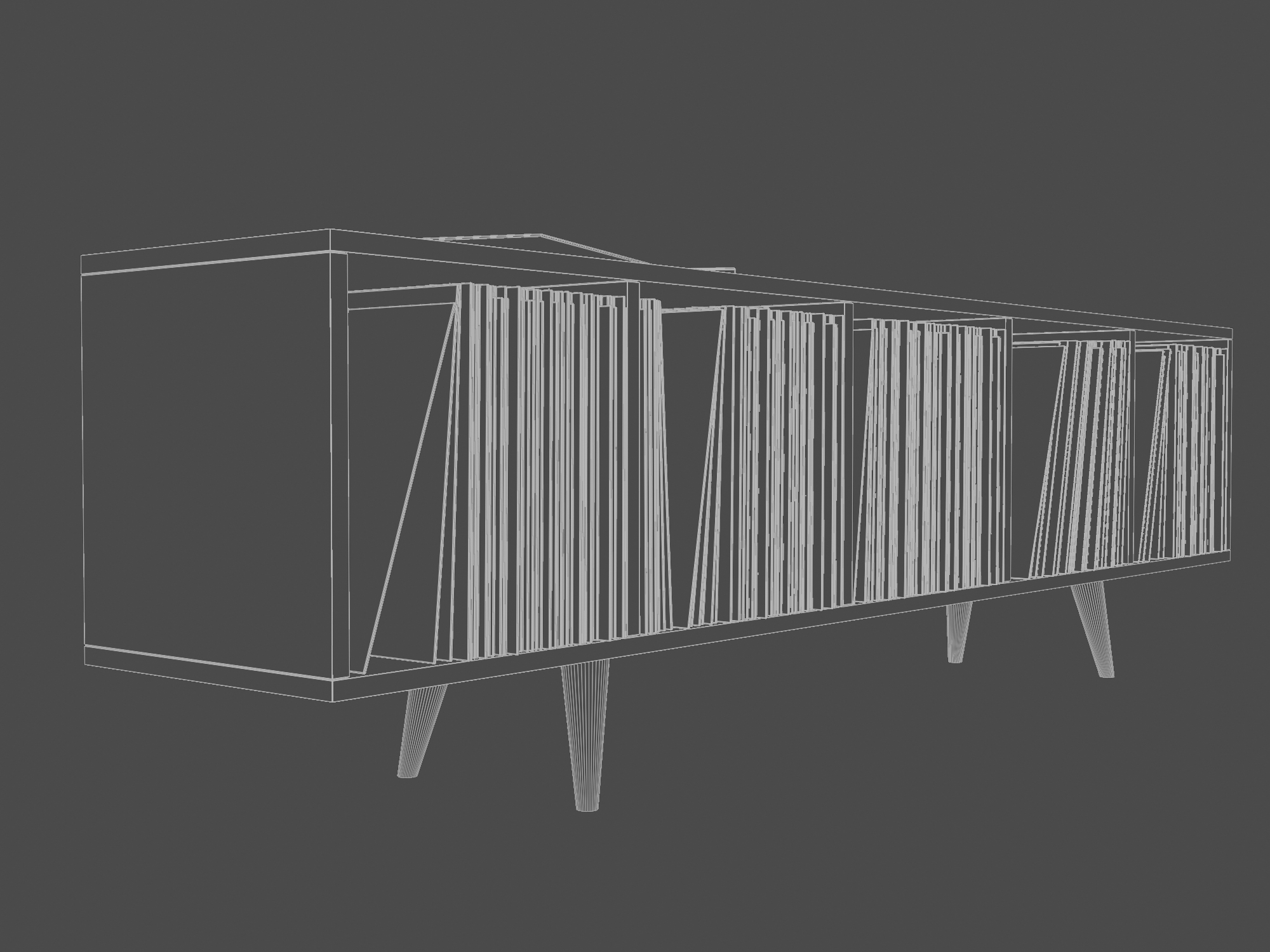 3D vinyl storage - TurboSquid 1681401