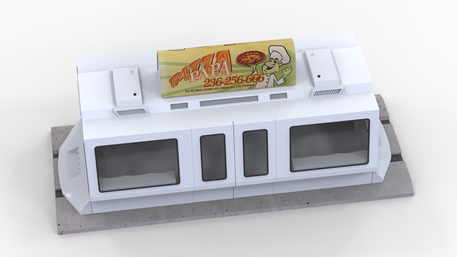 3D Model Futuristic Metro Cab - TurboSquid 1683389