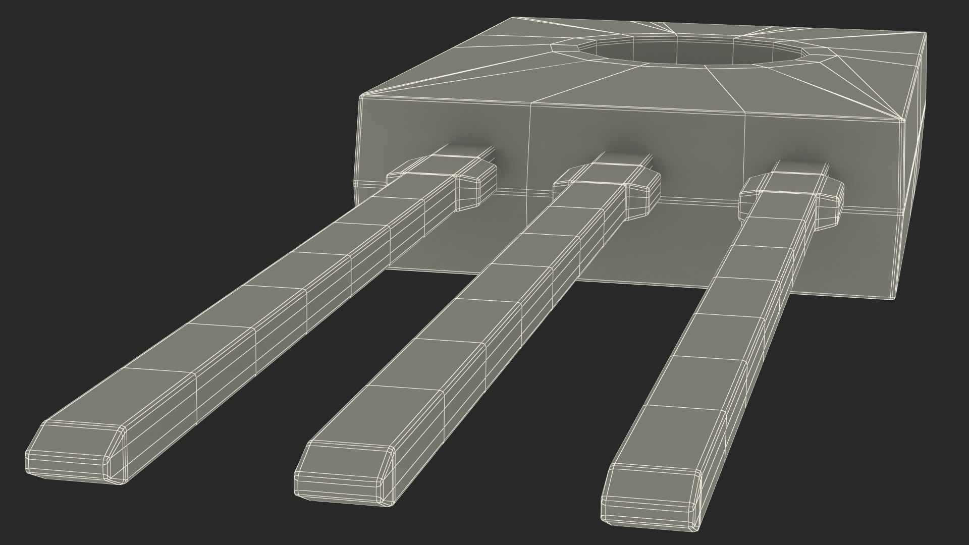 3D Npn Silicon Power Transistor Model - TurboSquid 1664978
