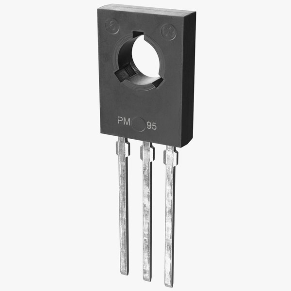 modelo 3d Transistor de potencia de silicio NPN - TurboSquid 1664978