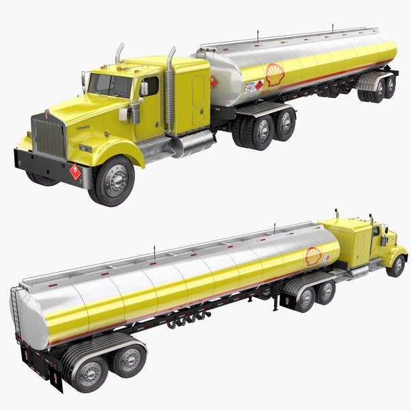 Tanker Trailer 3D Models for Download | TurboSquid