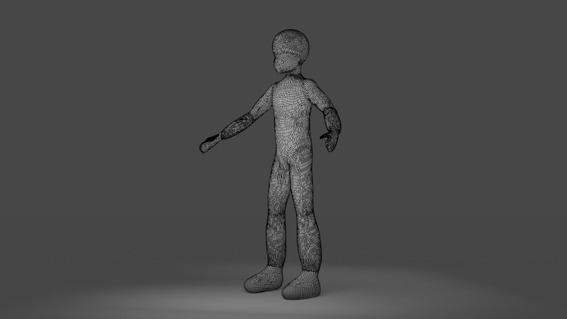 3D Anime Base Mesh Model - TurboSquid 1745223