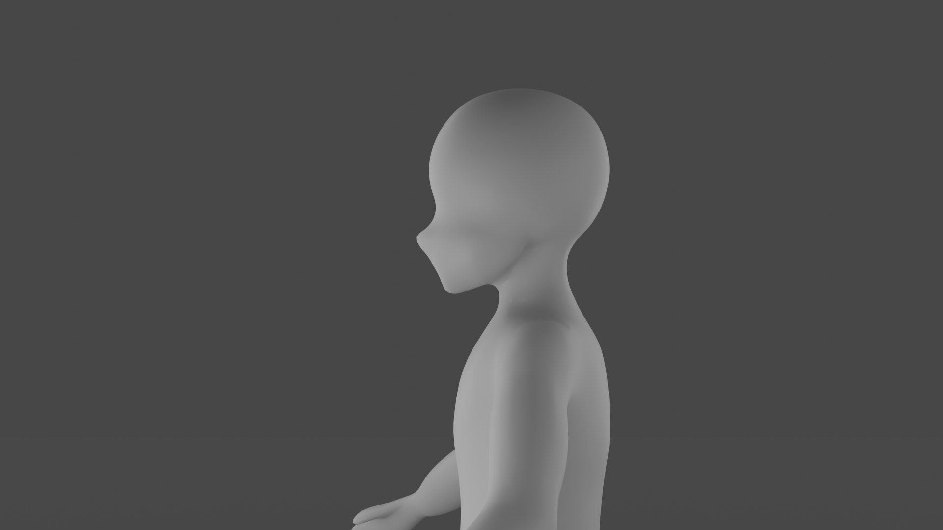 3D Anime Base Mesh Model - TurboSquid 1745223