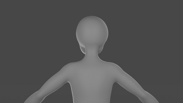 3D Anime Base Mesh model - TurboSquid 1745223