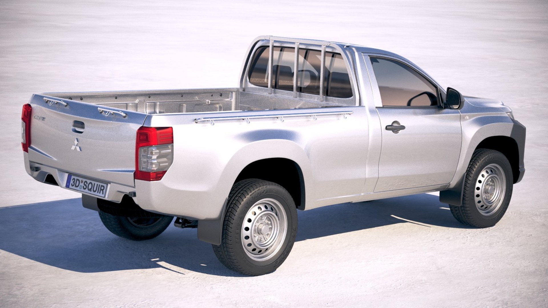 Mitsubishi L200 Regular 3D Model - TurboSquid 1381813