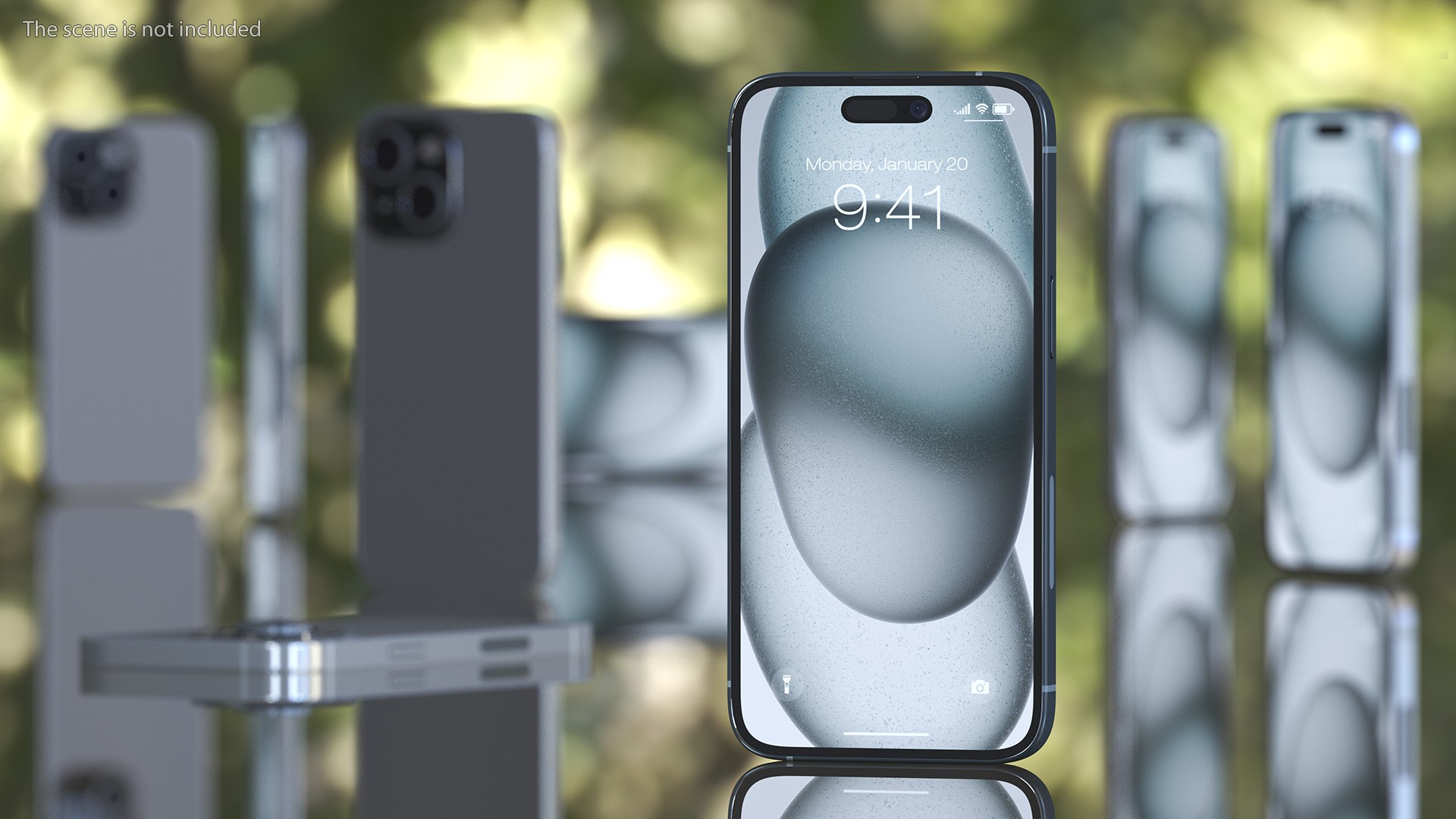 3D IPhone 15 Black - TurboSquid 2144464