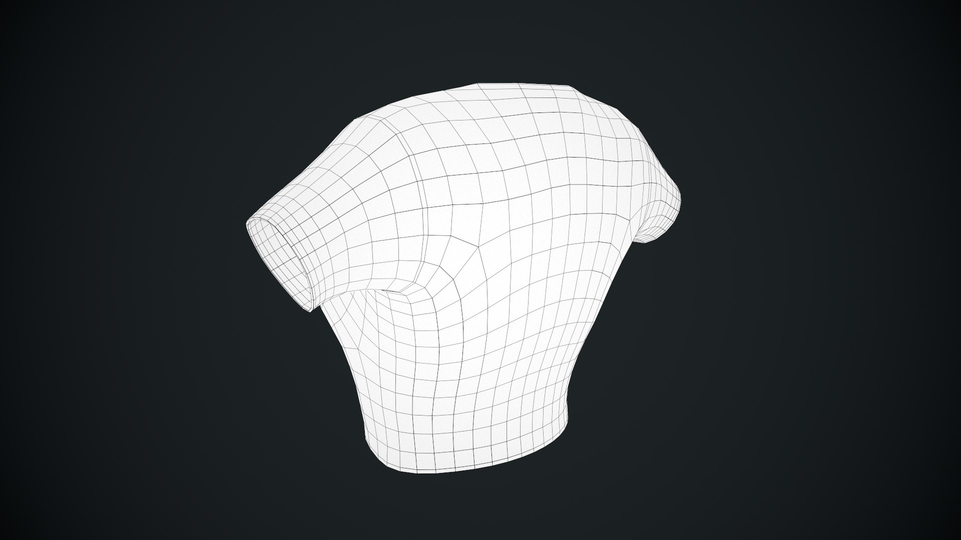 Female Blue T-Shirt Style 2 3D Model - TurboSquid 1923529