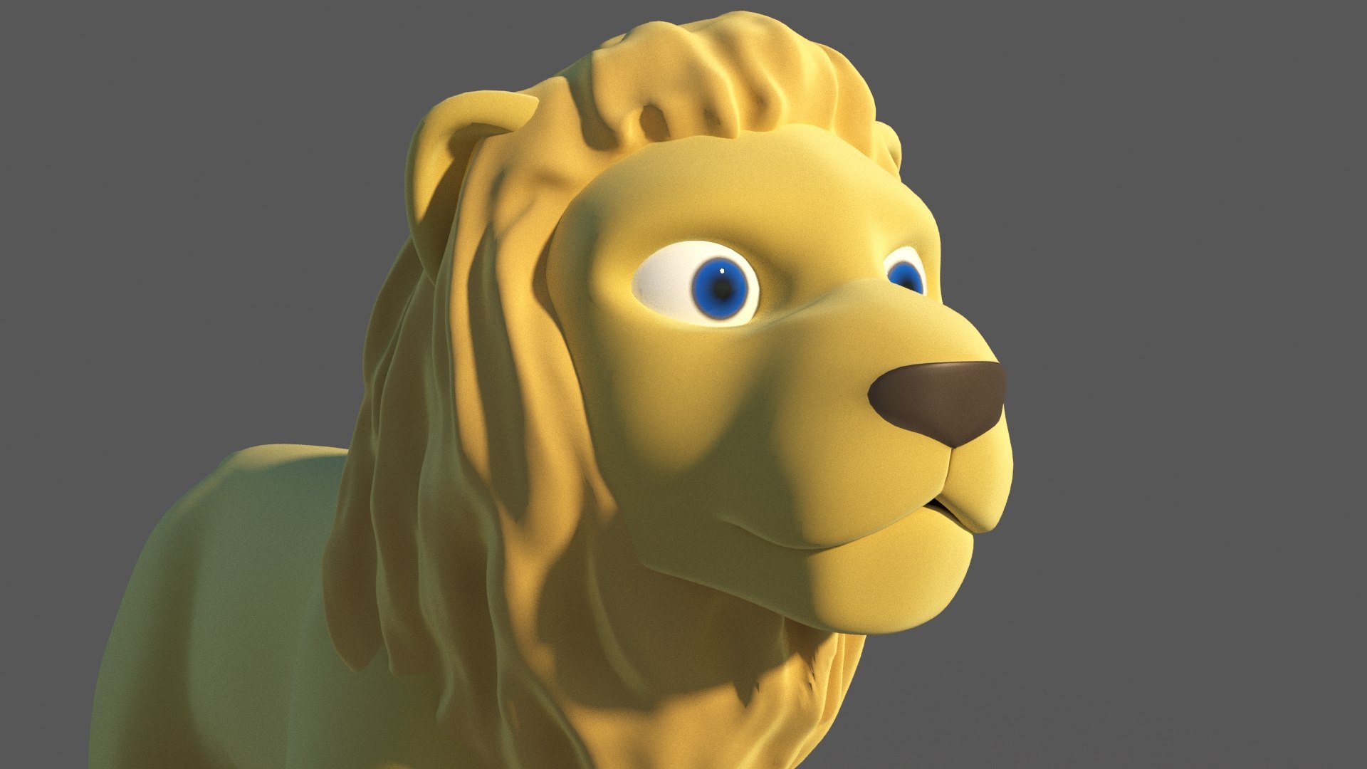 Lion 3D - TurboSquid 1834661