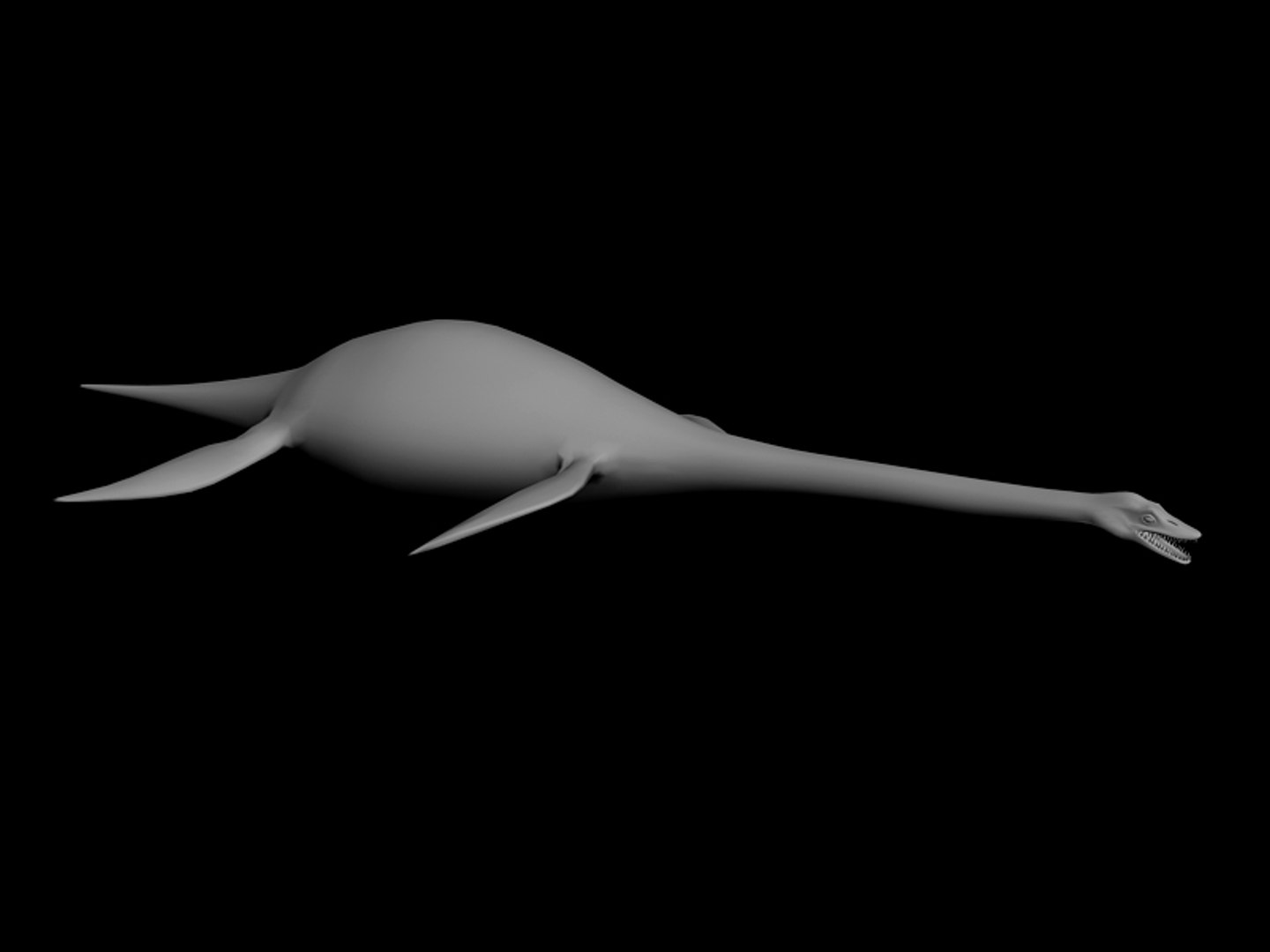 Plesiosaur Plesiosaurus L Max