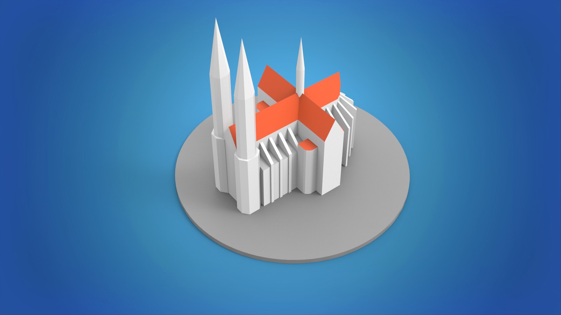 The Church Of The Vow Votivkirche Wien Model - TurboSquid 2254780
