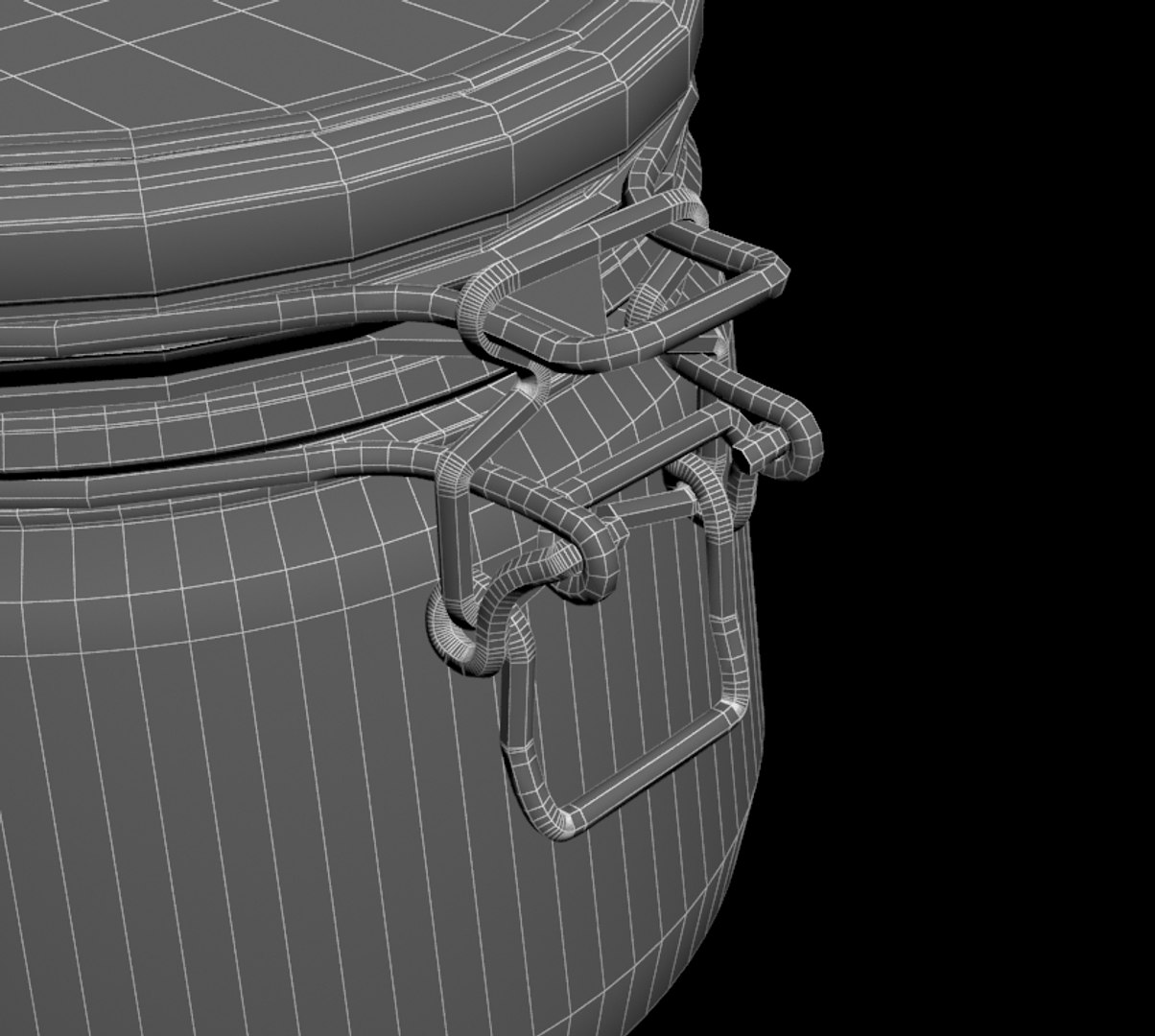 3d Hermetic Jar Model