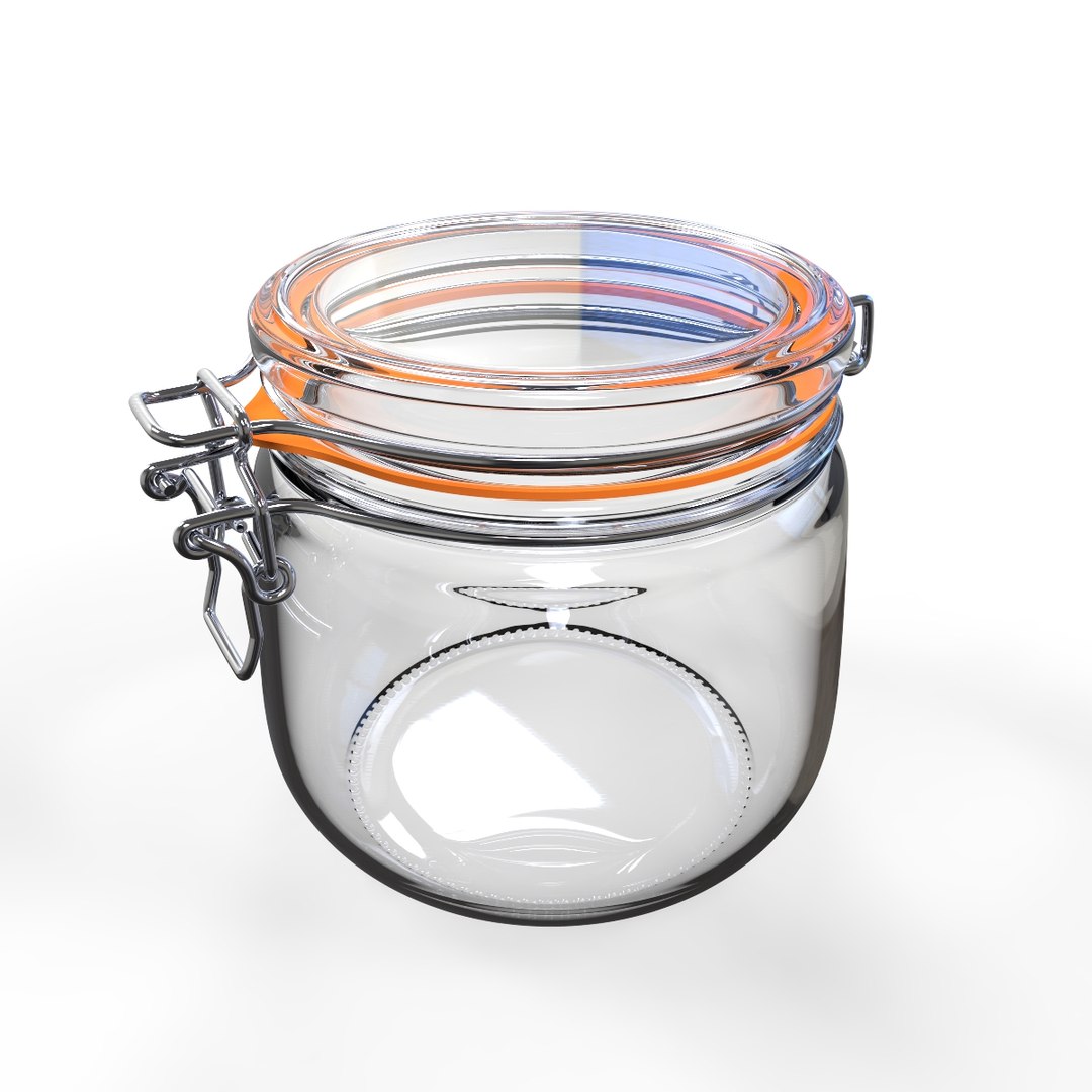 3d Hermetic Jar Model