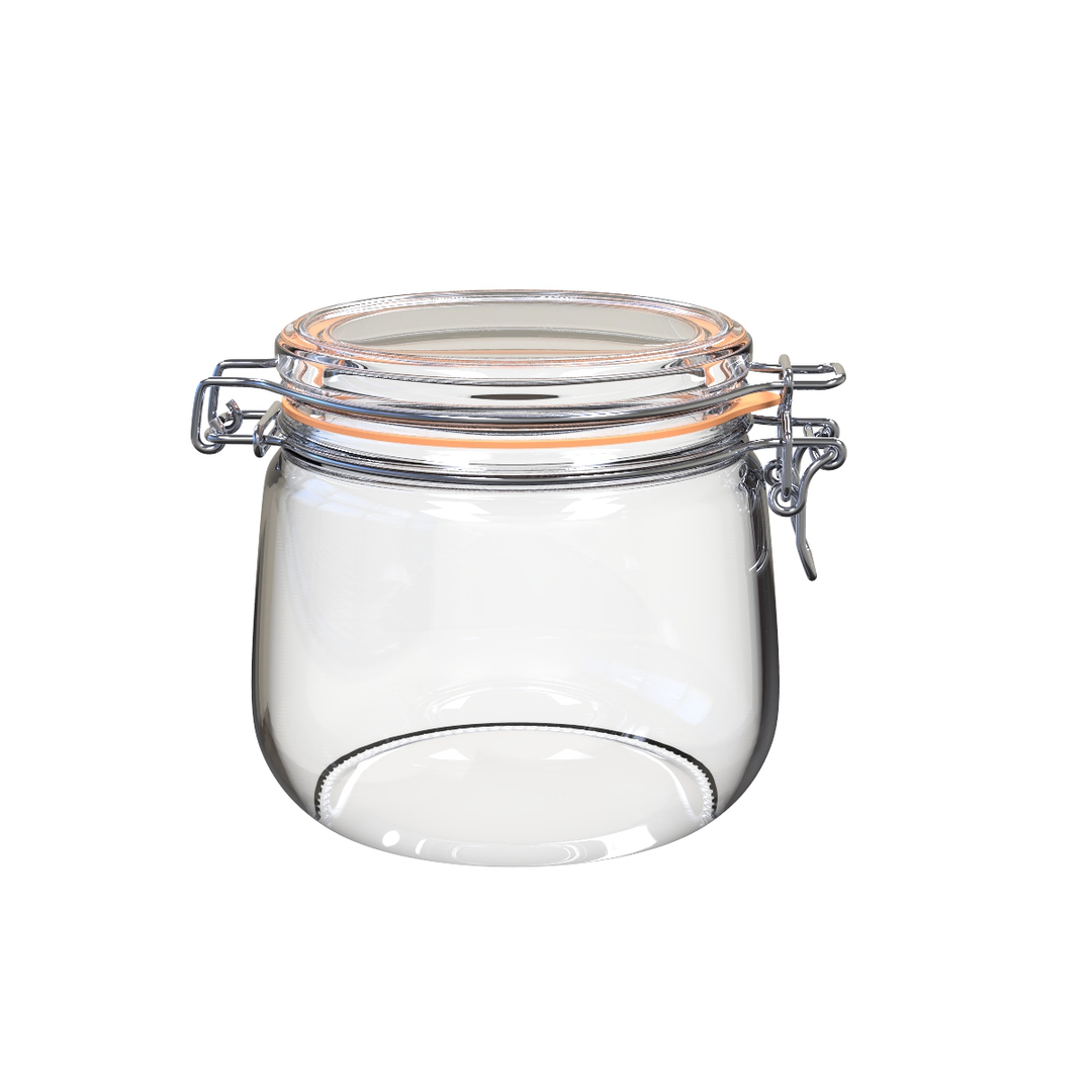 3d Hermetic Jar Model