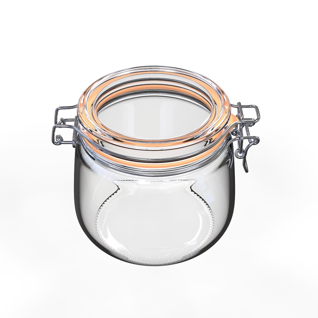 3d Hermetic Jar Model