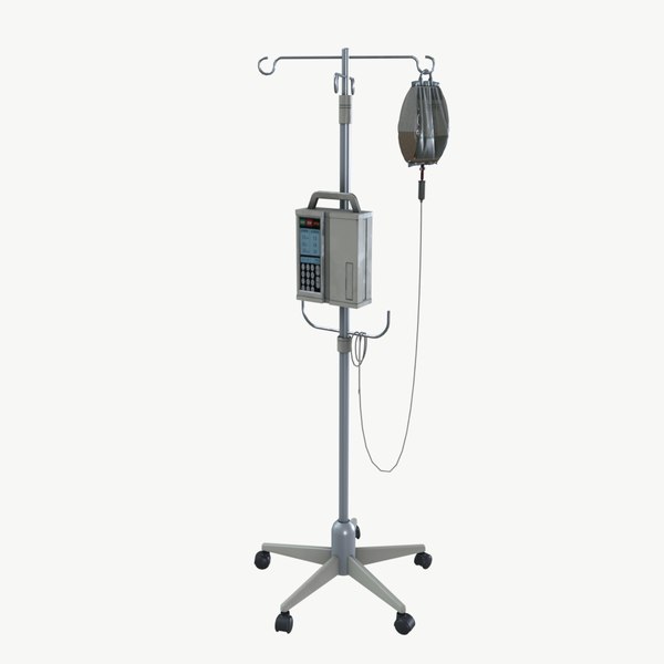 modèle 3D de support pour perfusion saline - TurboSquid 2495076