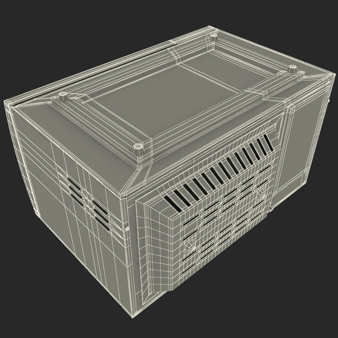 3d model microwave