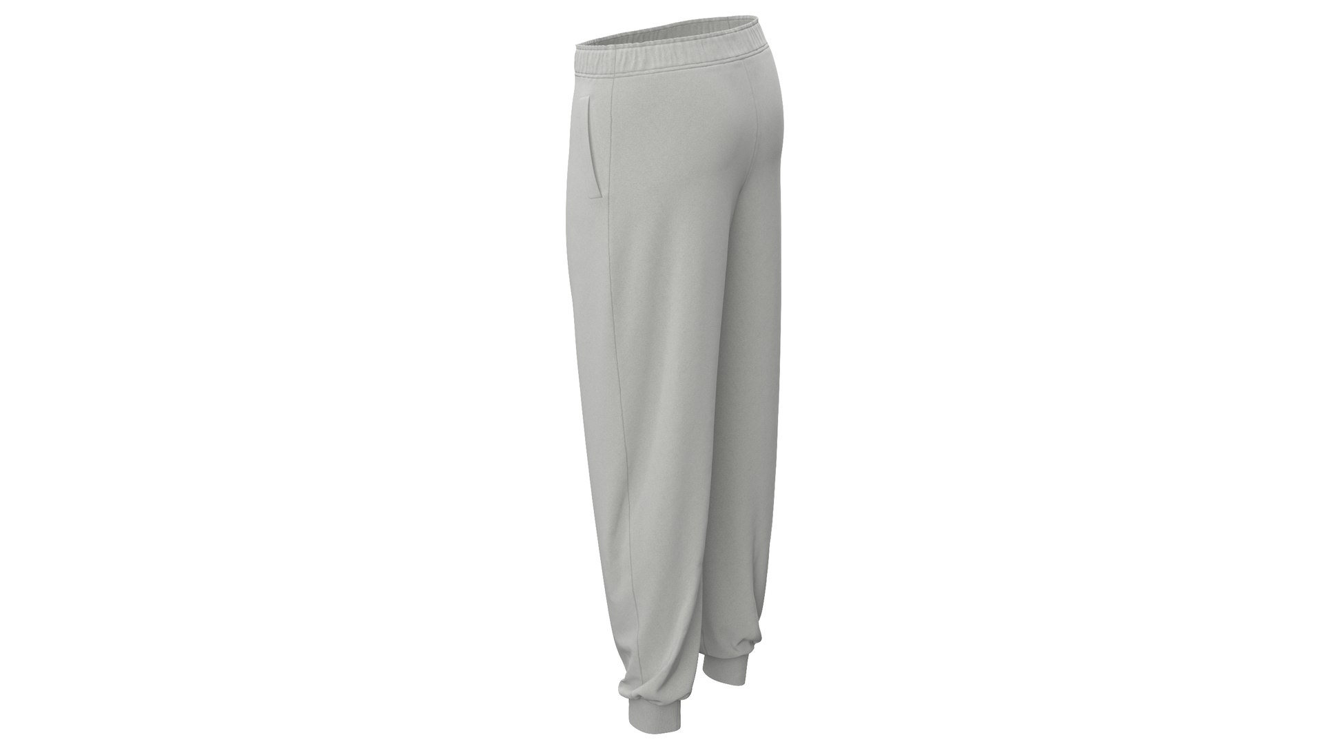 Sweatpants 3D Model - TurboSquid 2140390
