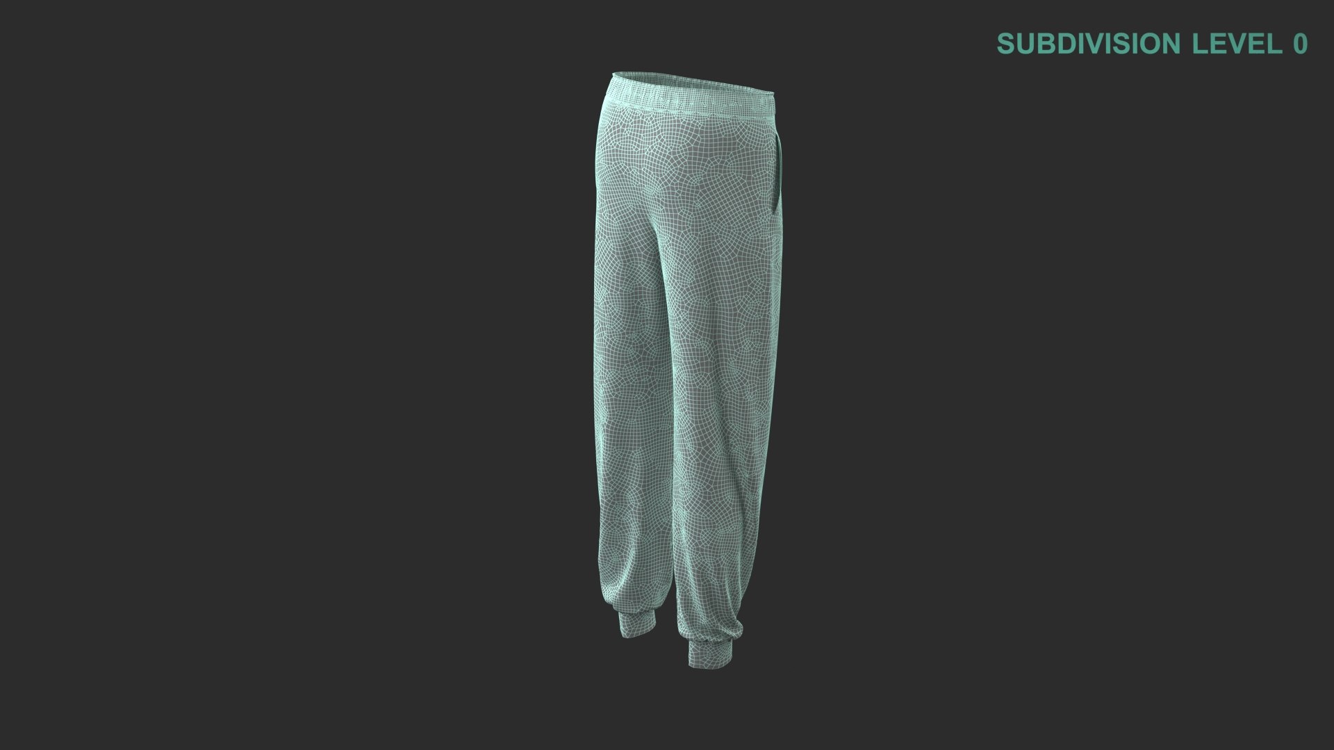 Sweatpants 3D Model - TurboSquid 2140390