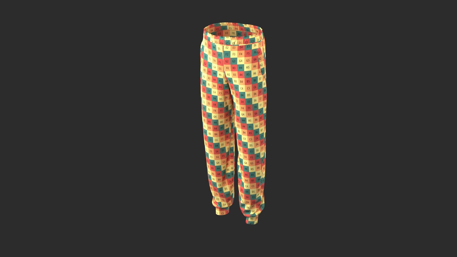 Sweatpants 3D Model - TurboSquid 2140390