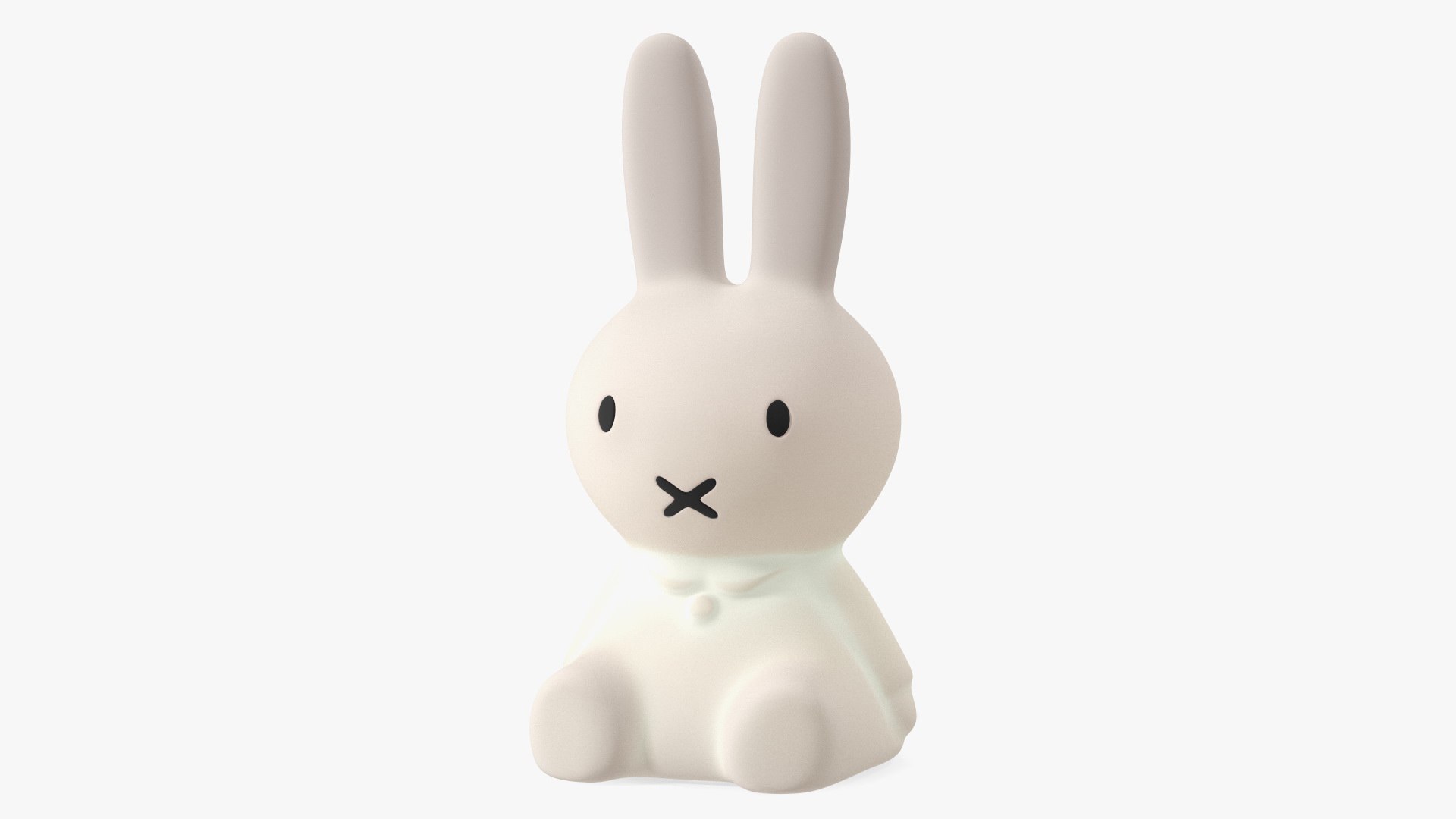 3D Turned On Miffy Star Rabbit Lamp - TurboSquid 2076333