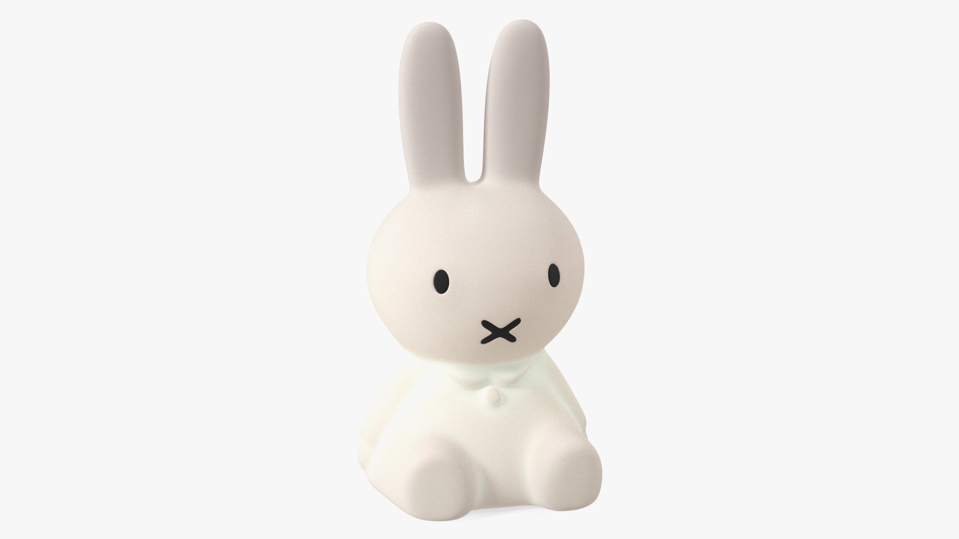 3D Turned On Miffy Star Rabbit Lamp - TurboSquid 2076333