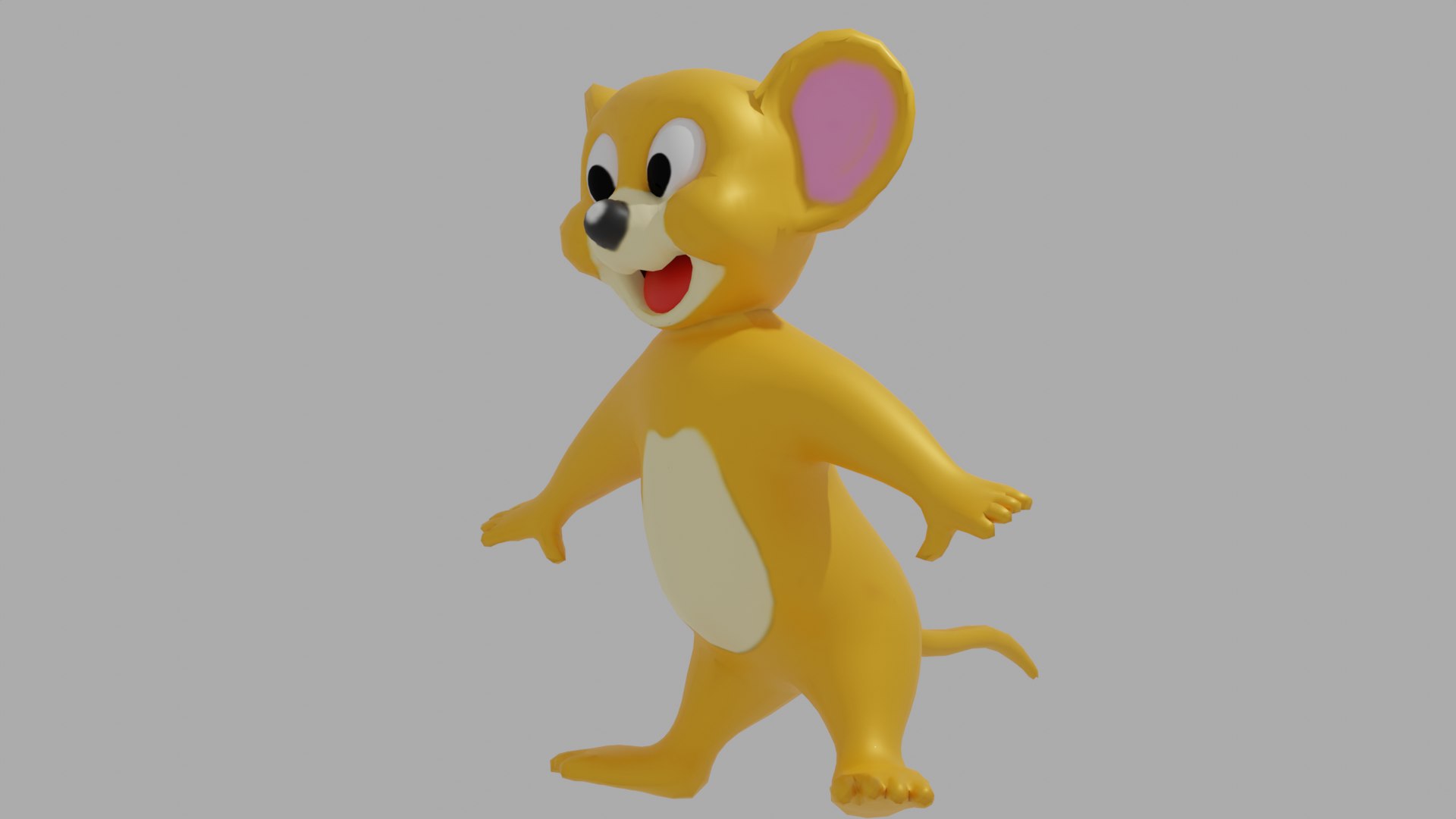 3D Jerry Mouse Model - TurboSquid 2221897