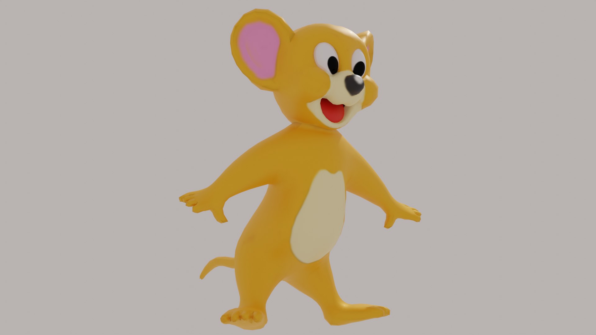 3D Jerry Mouse Model - TurboSquid 2221897