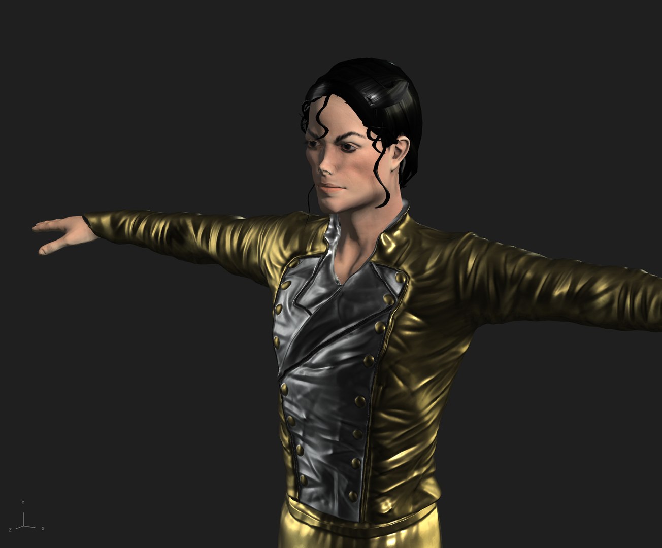 Michael Jackson 3d Fbx
