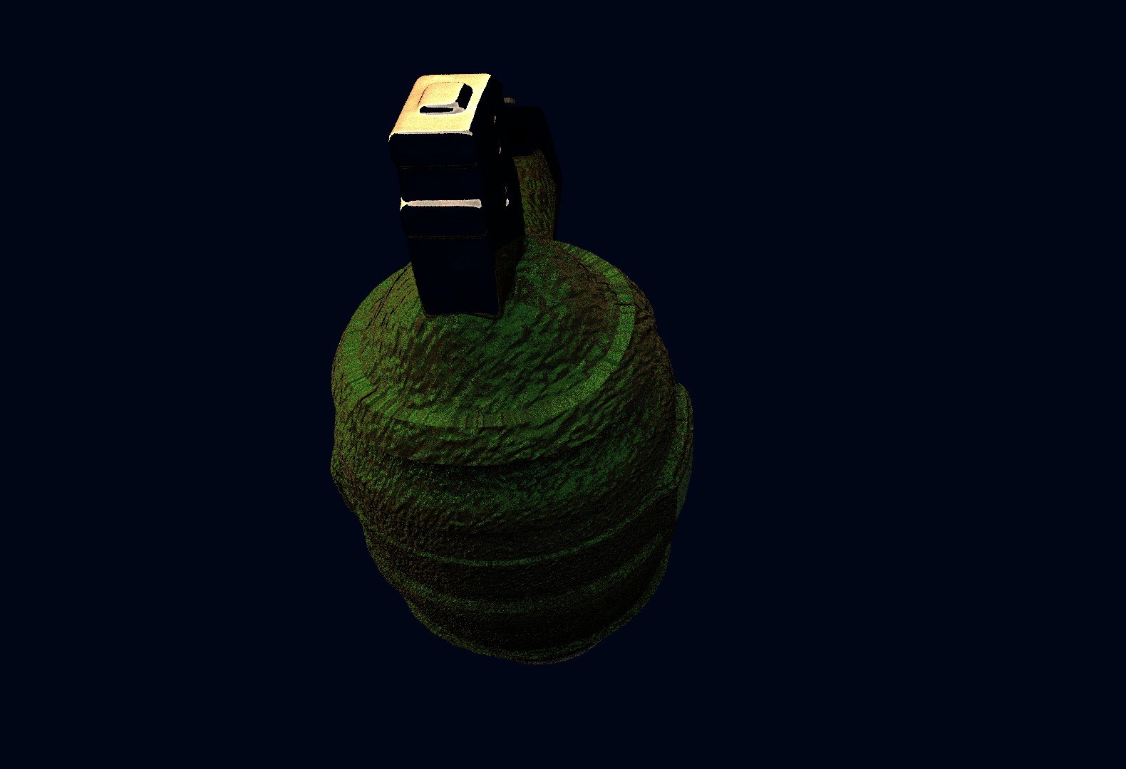 Free Hand Grenade 3d Model