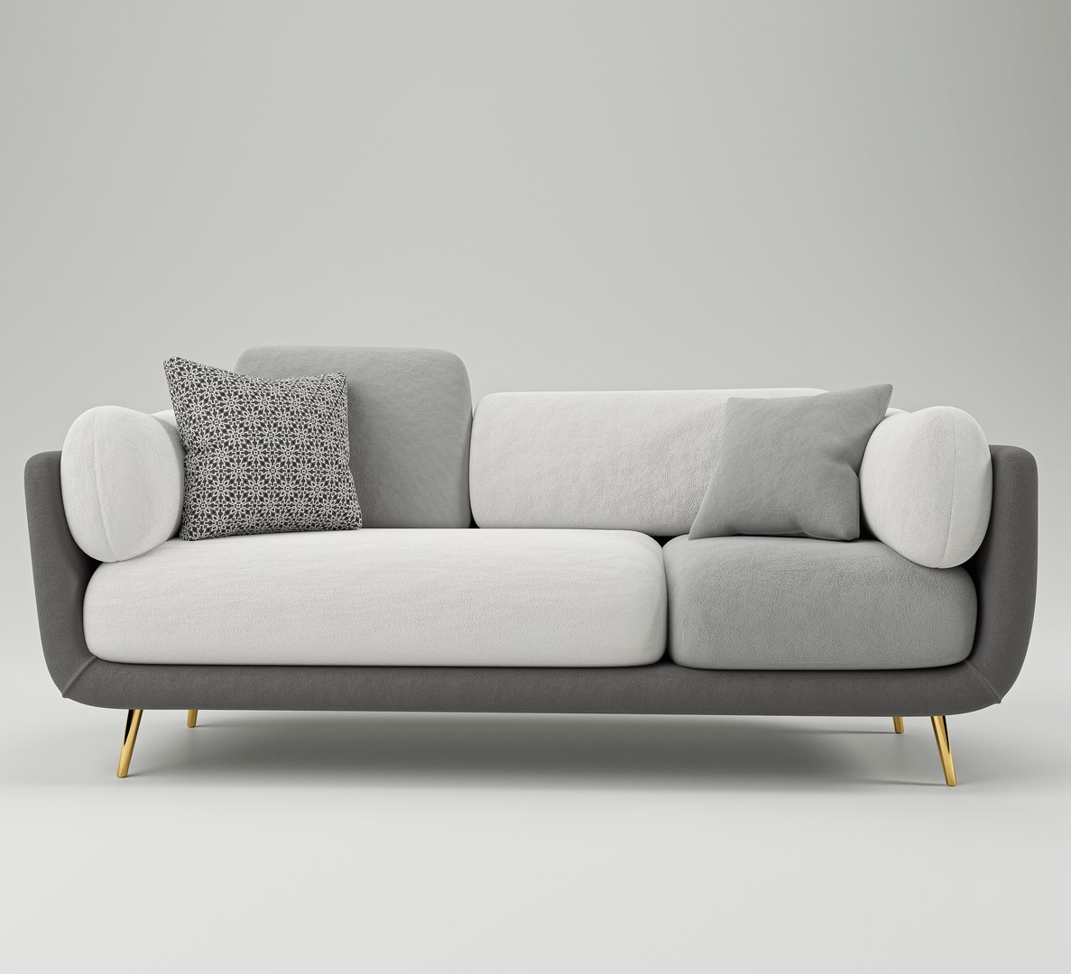 Modern sofa model - TurboSquid 2136934