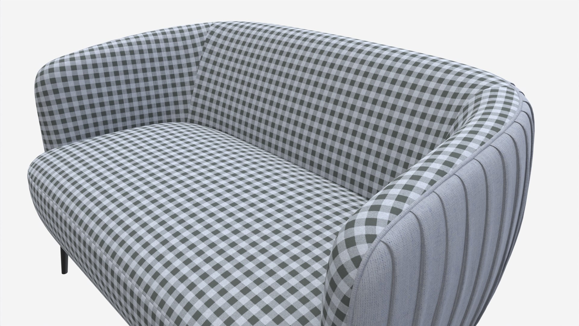 Sofa Accent 2-seater 3D Model - TurboSquid 1969454