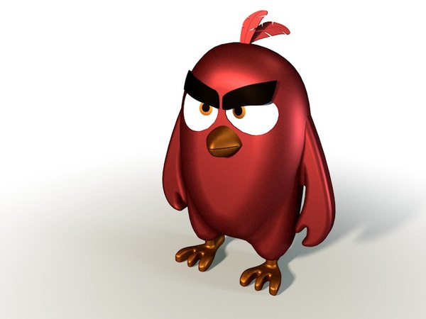 Angry Birds 3D Models for Download | TurboSquid