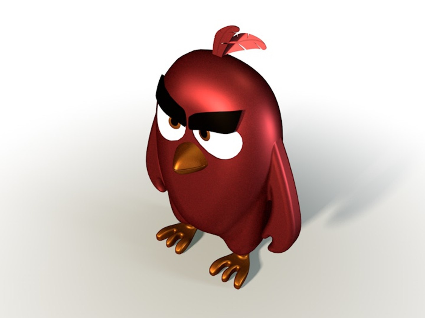 Angrybirds Red Toys Model - TurboSquid 1334155