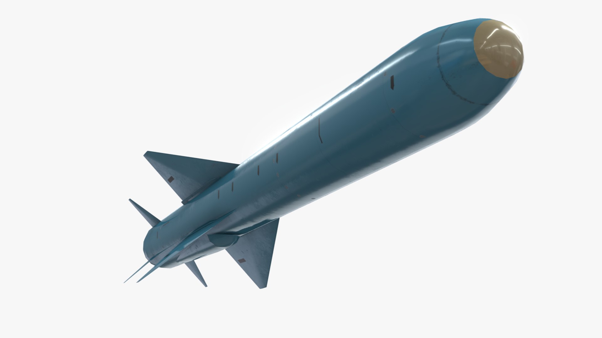 ASM-2 Japanese Anti-Ship Cruise Missile 3D Model - TurboSquid 1821154