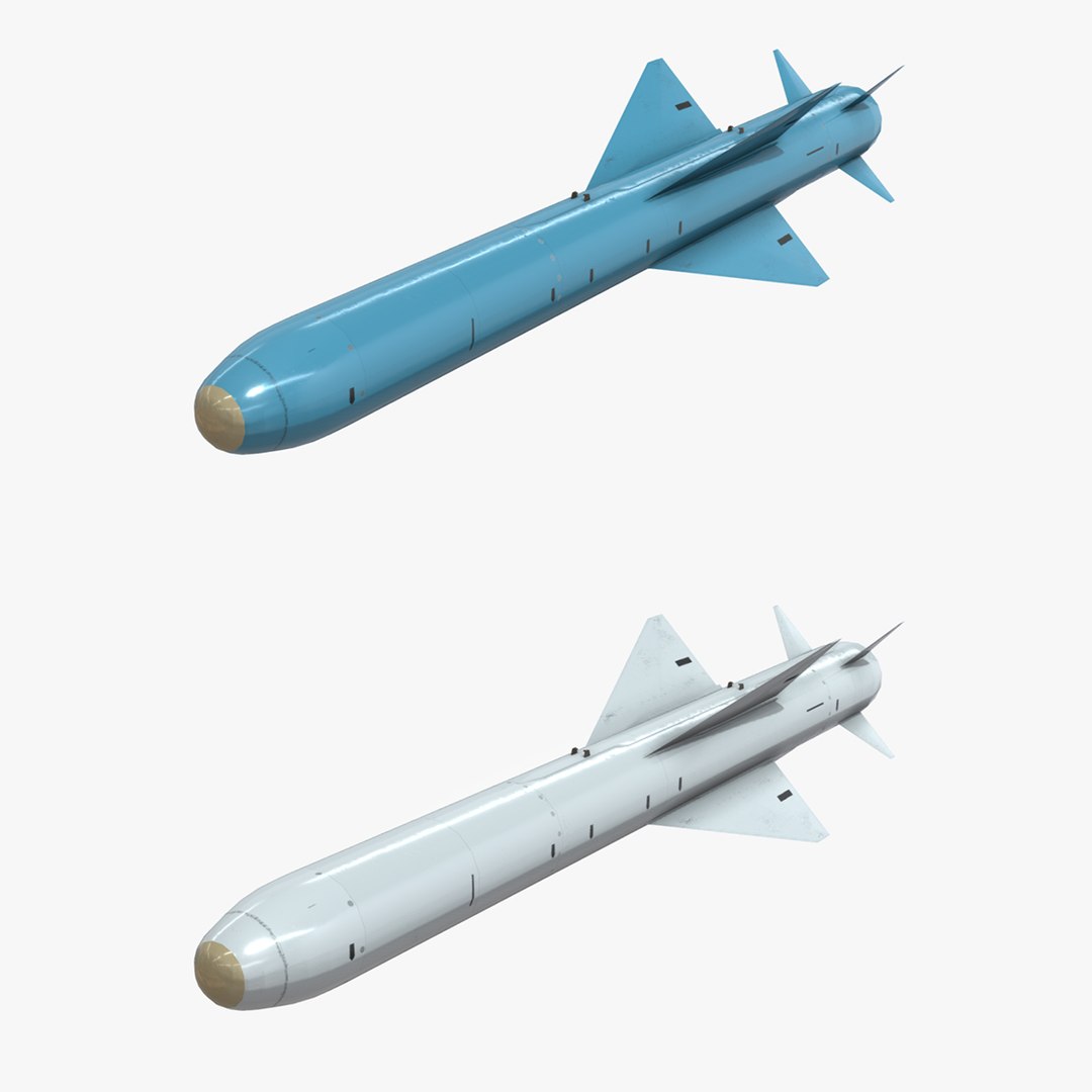 ASM-2 Japanese Anti-Ship Cruise Missile 3D model - TurboSquid 1821154