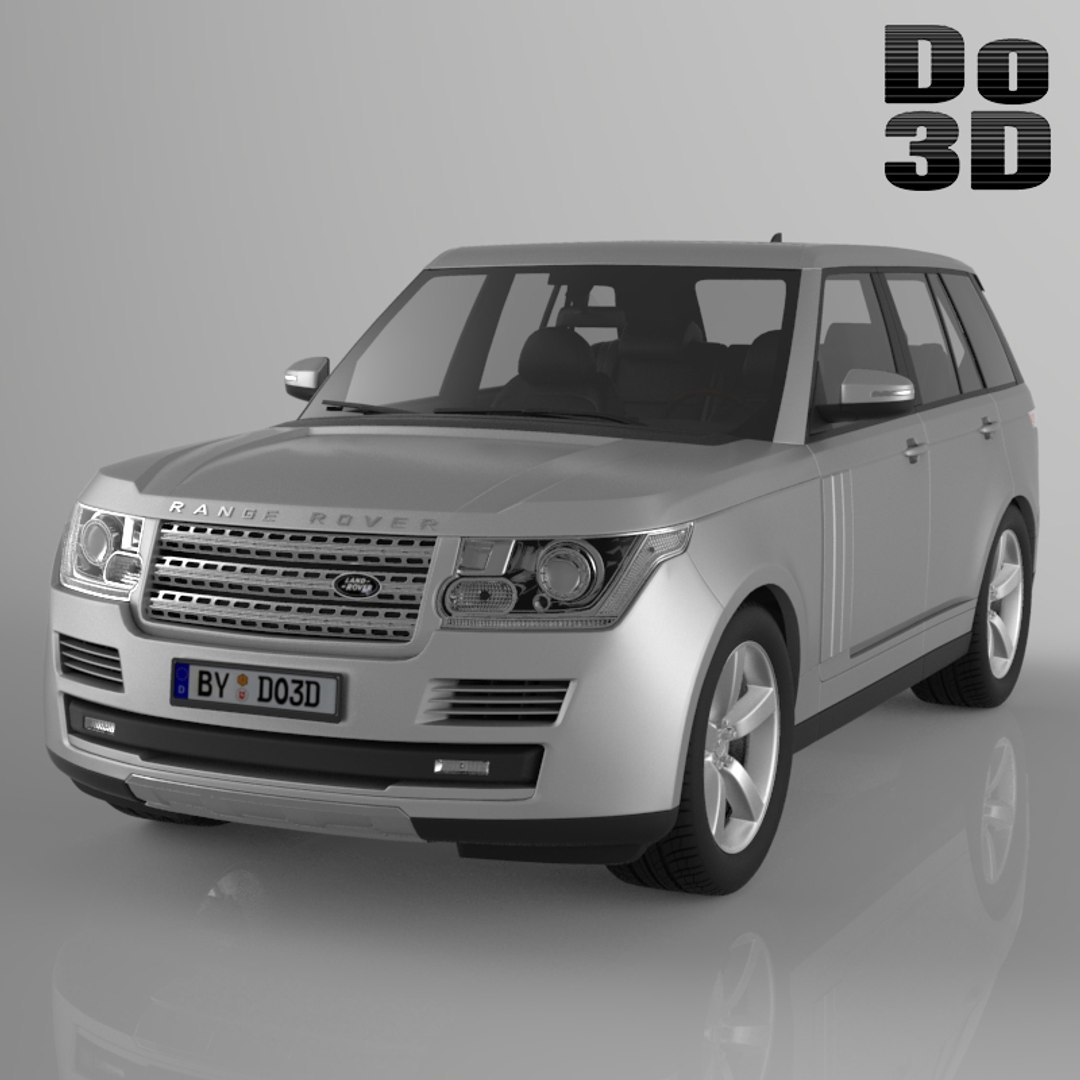Land Range Rover 3d Model