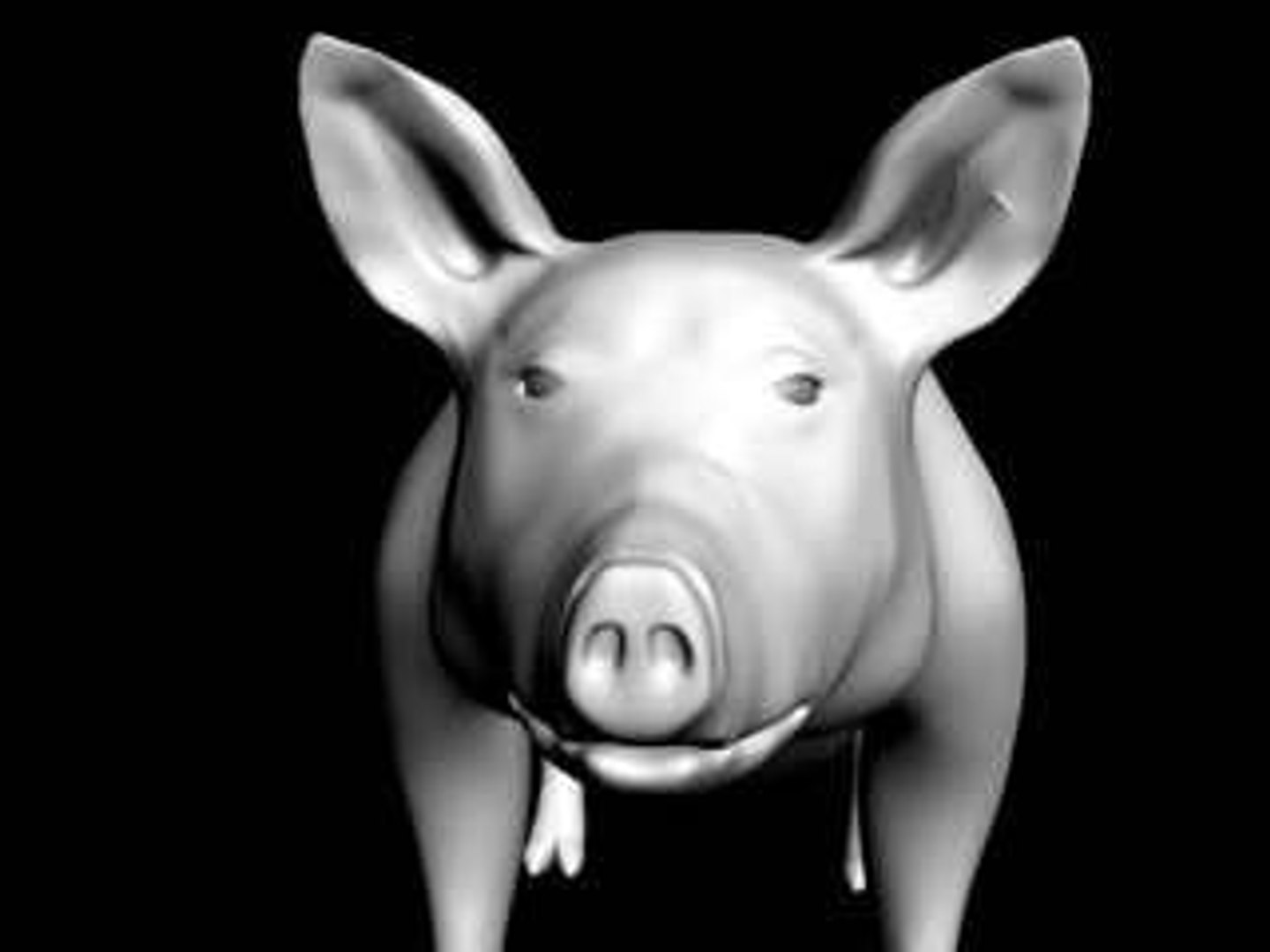 3ds Max Pig Sow