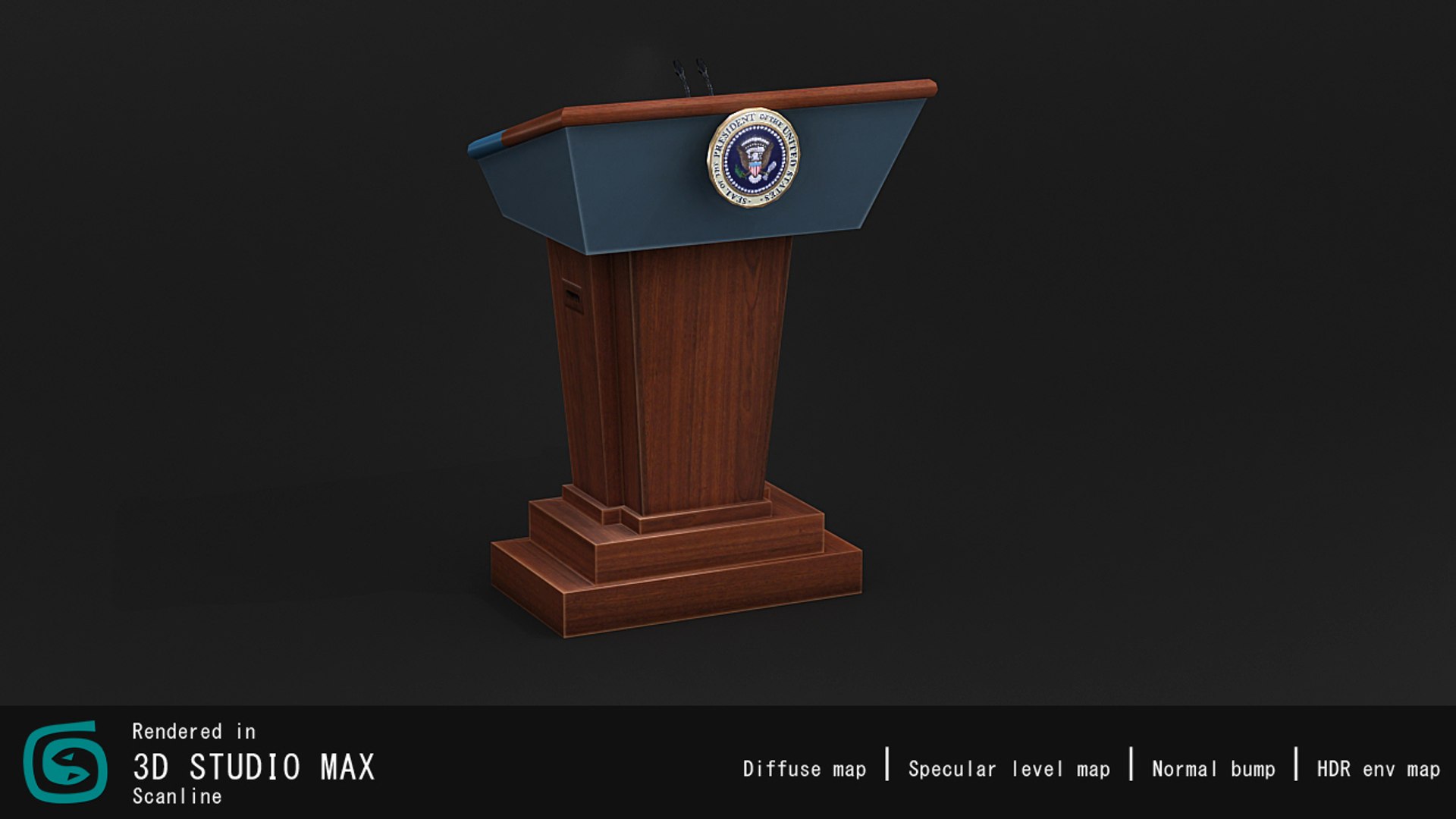 united states presidential podium max