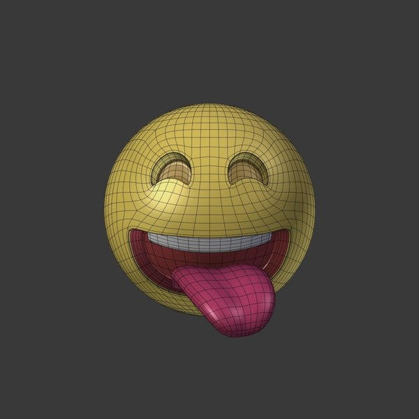 3D smiley smile laugh model - TurboSquid 1697000