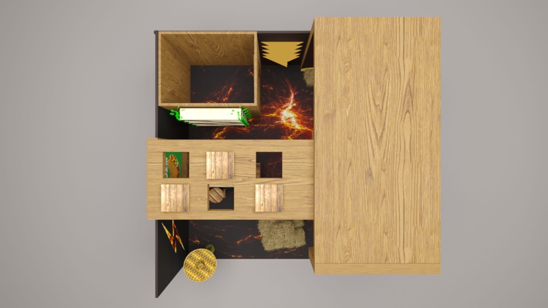 3D Exhibition Booth Mexican Stand Design - TurboSquid 2250802