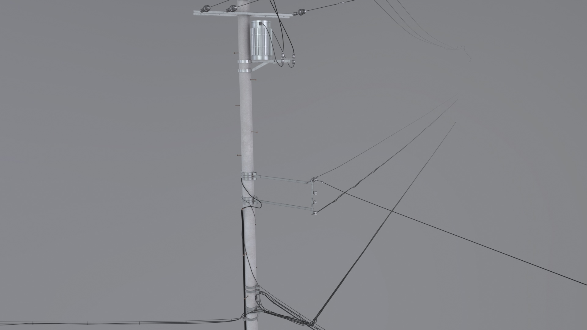 Electrical Pole 3D Model - TurboSquid 2184130