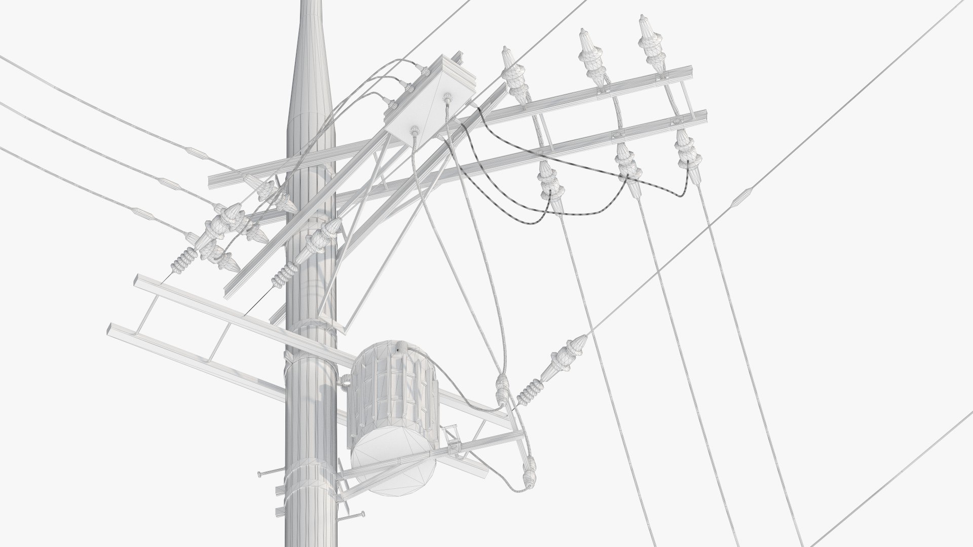 Electrical Pole 3D Model - TurboSquid 2184130