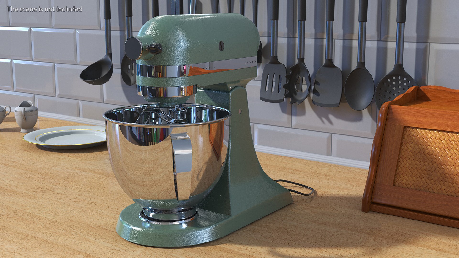 Retro Style Stand Mixer Model - TurboSquid 2201854